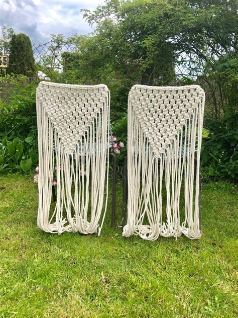Image result for Macrame Chair Back