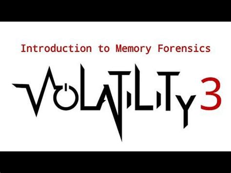 Image result for How to Use Volatility 3 with PowerShell