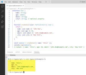 Image result for Default Value TypeScript