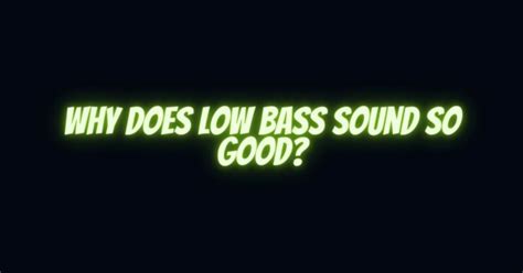 Image result for Low Bass Note