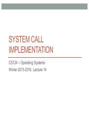 Image result for System Call Implementation