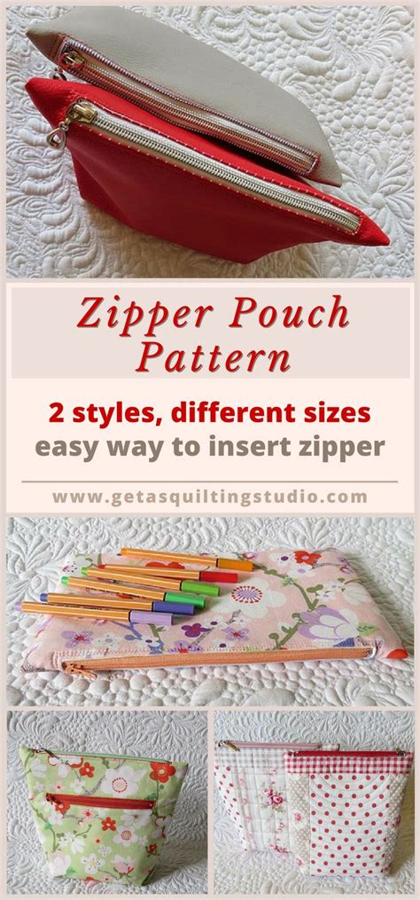 Image result for Pattern for a Simple Zipper Pouch