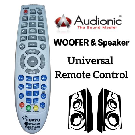 Image result for Subwoofer Remote Control Universal
