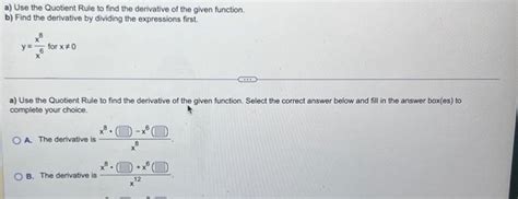 Image result for Differentiation Steps Using Derivative Rule for Quotient Math Site Youtube.com