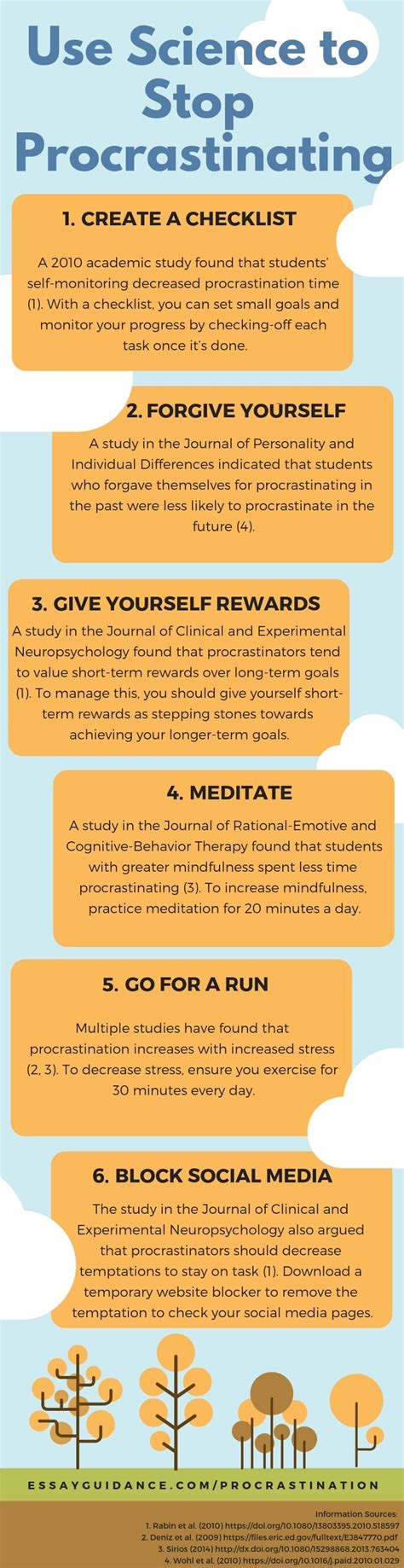 Image result for How to Avoid Procrastination Guide