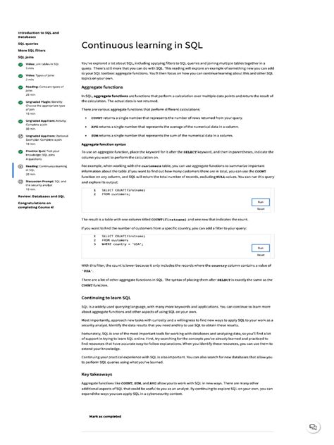 Image result for SQL Part 7 Databases