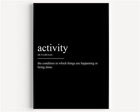 Image result for Activity Definition