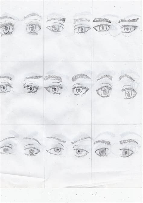 Anime Eye Expressions 4 by Moongaze14 on DeviantArt