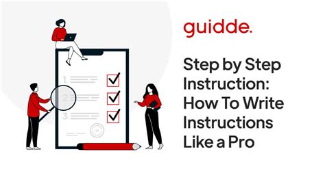 Image result for How to Write Instructions