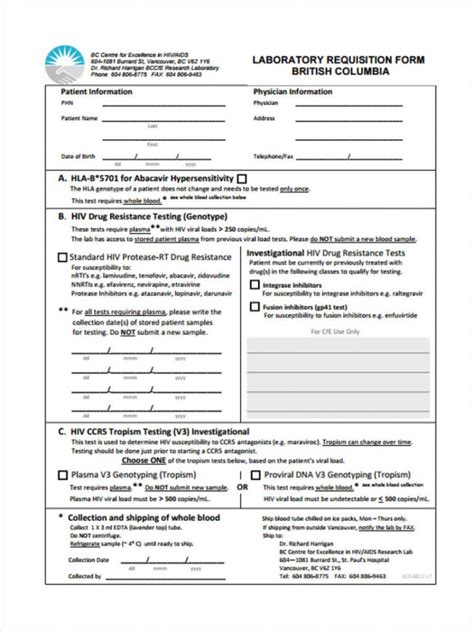 Image result for Accu Reference Lab Requisition Form Template