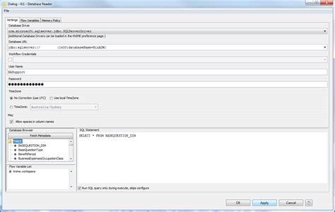 Image result for KNIME SQL Server Connection