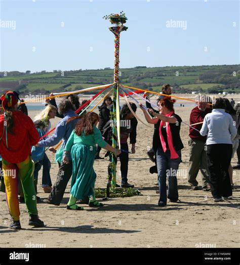 Image result for Pagan Maypole Dancing