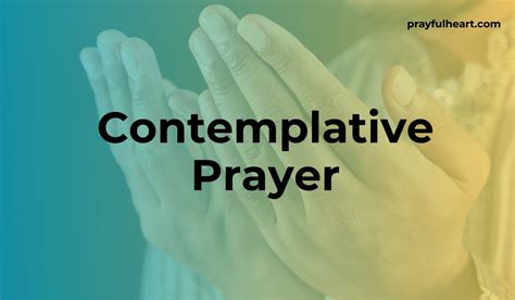 Image result for What Is Contemplative Prayer