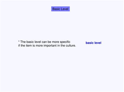 Image result for Basic Level Categorization