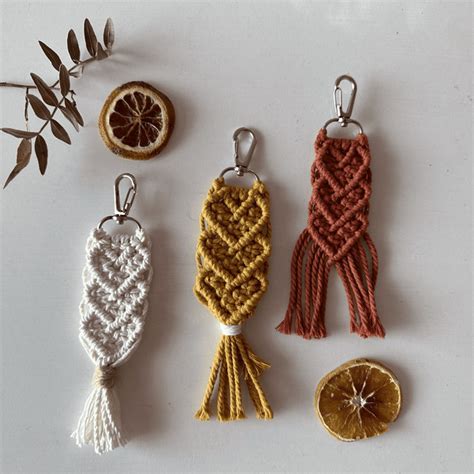 Image result for Heart Macrame Keychain Tutorial