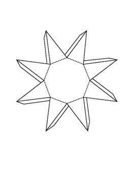 Image result for Pyramid Cut Out