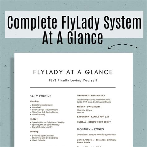 Image result for Open Source FlyLady Printables