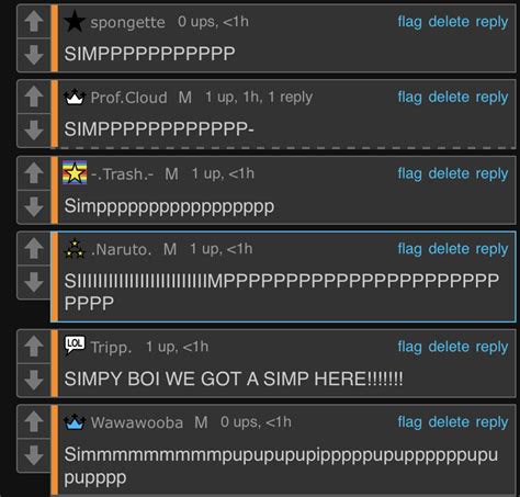 Image result for Simp Texts