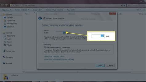 Image result for Virtual Machine Settings Windows 7 No Network