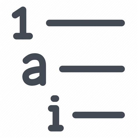 Image result for Multi-Level List Icon