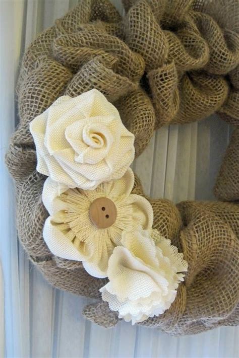 Image result for Burlap Wreath Tutorial