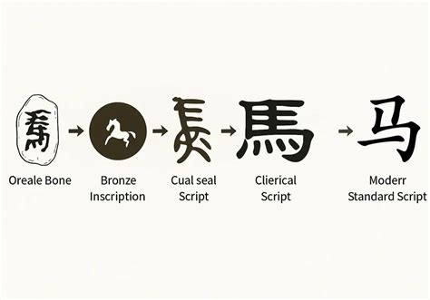 Image result for Oracle Bone Script to Modern Chinese Evolution