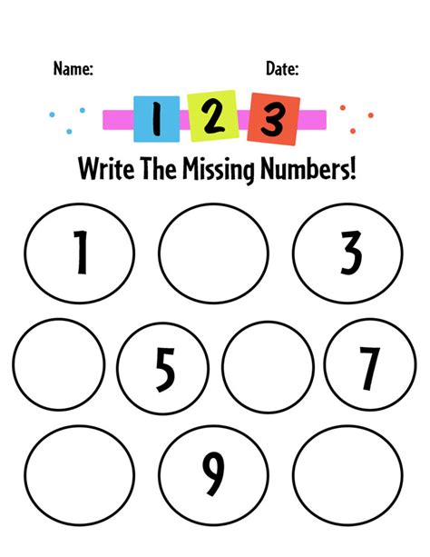 Image result for Identifying Missing Numbers in Numberic Test