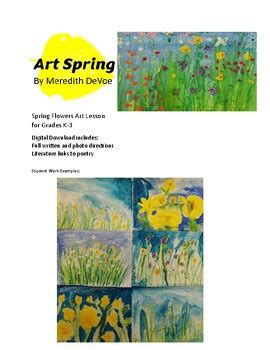 Image result for First Grade Spring Art Lesson