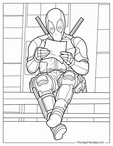 Image result for Deadpool Colossus Coloring Pages