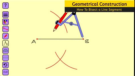 Image result for Bisect Line Segment