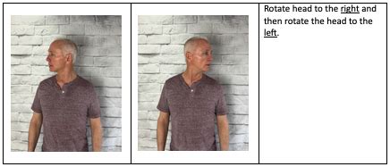Image result for Neck Rotation Clockwise ROM