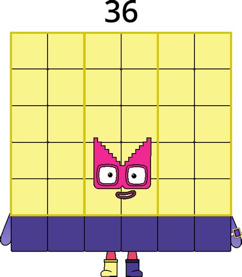 Image result for Number Block 36 Coloring Page