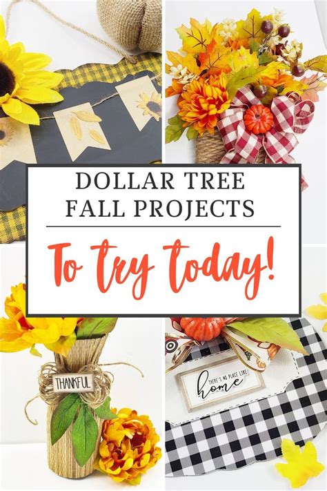 Image result for Dollar Tree Fall Crafts