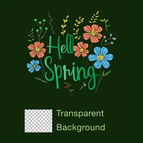 Image result for Hello Spring Transparent Background