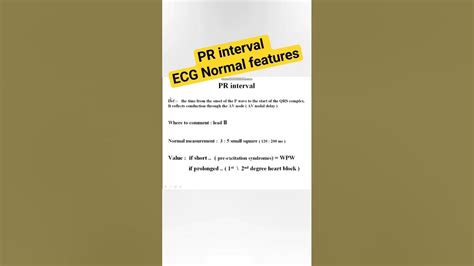 Image result for Normal PR Interval Fetus