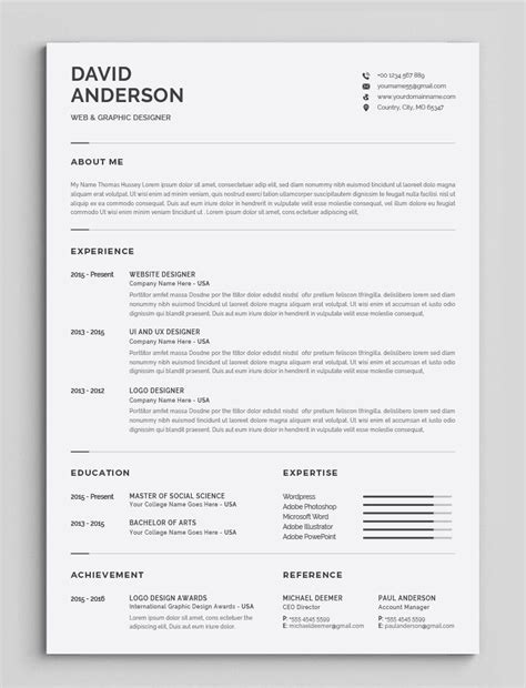 Image result for CV Layout Design PDF