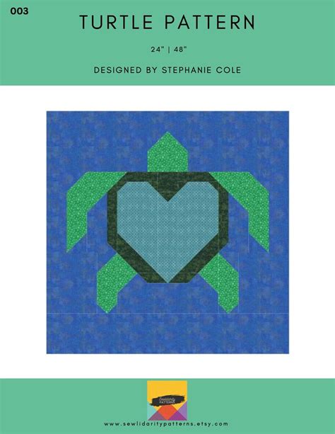 Image result for Turtle Quilt Block Pattern Tutorial