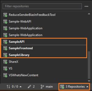 Image result for Visual Studio Select Repository