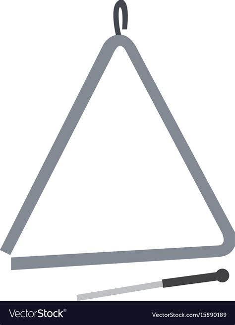 Image result for Triangle Instrument Line Drawing