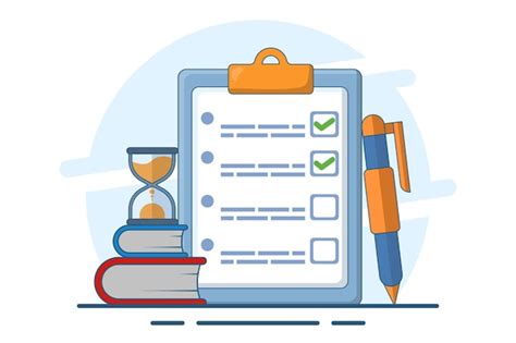 Image result for Exam Time Vector