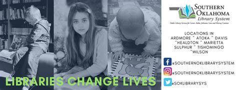 Image result for Southern OK Library System