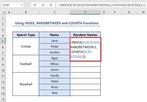 Image result for How to Automatically Choose Name in Excel
