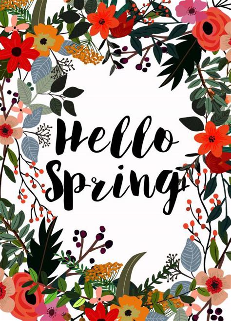 Image result for Hello Spring Book Printable