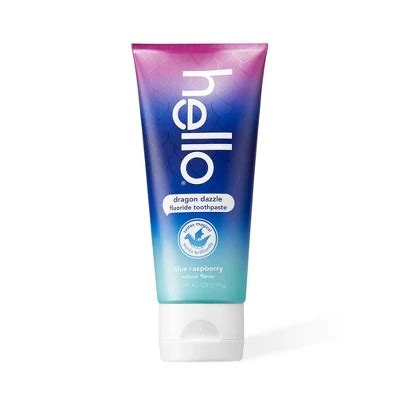 Image result for Hello Toothpaste Blue Raspberry 110G