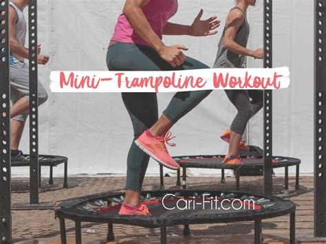 Image result for Mini Trampoline Workout Routine