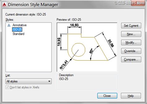 Image result for Dimension Style Editor AutoCAD