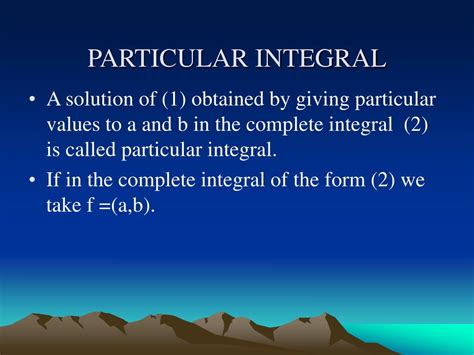 Image result for Methods of Finding Particular Integral