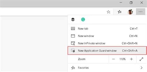 Image result for Application Guard Window