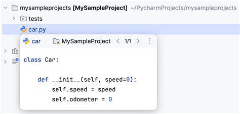 Image result for PyCharm Project Window