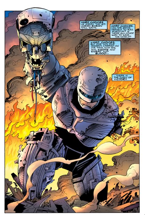 Image result for RoboCop vs Terminator Fight Scene